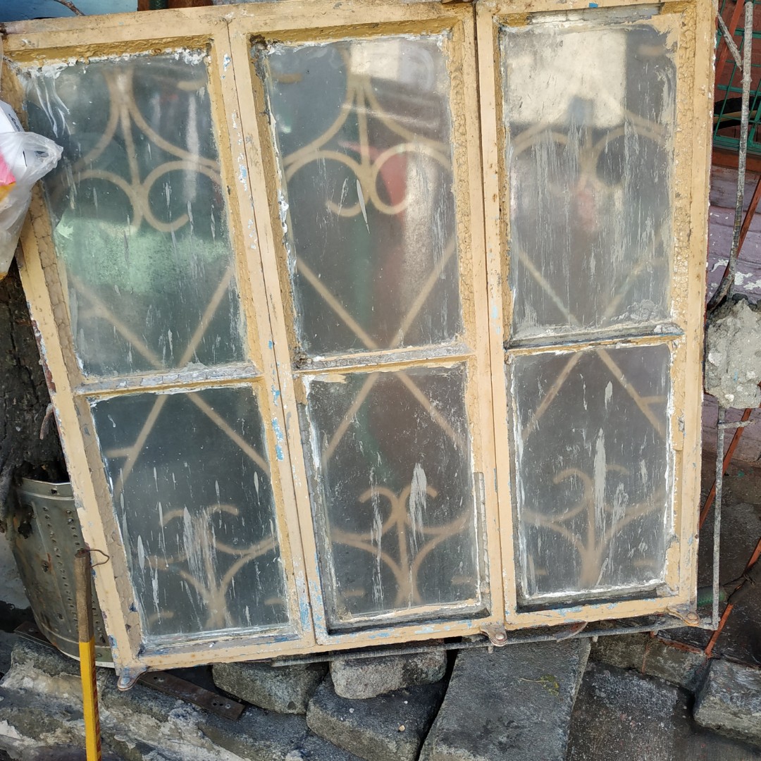 Steel Window Vintage 90's, Furniture & Home Living, Outdoor Furniture ...