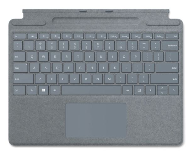 Surface Pro Signature Keyboard - Ice Blue, Computers & Tech, Parts ...