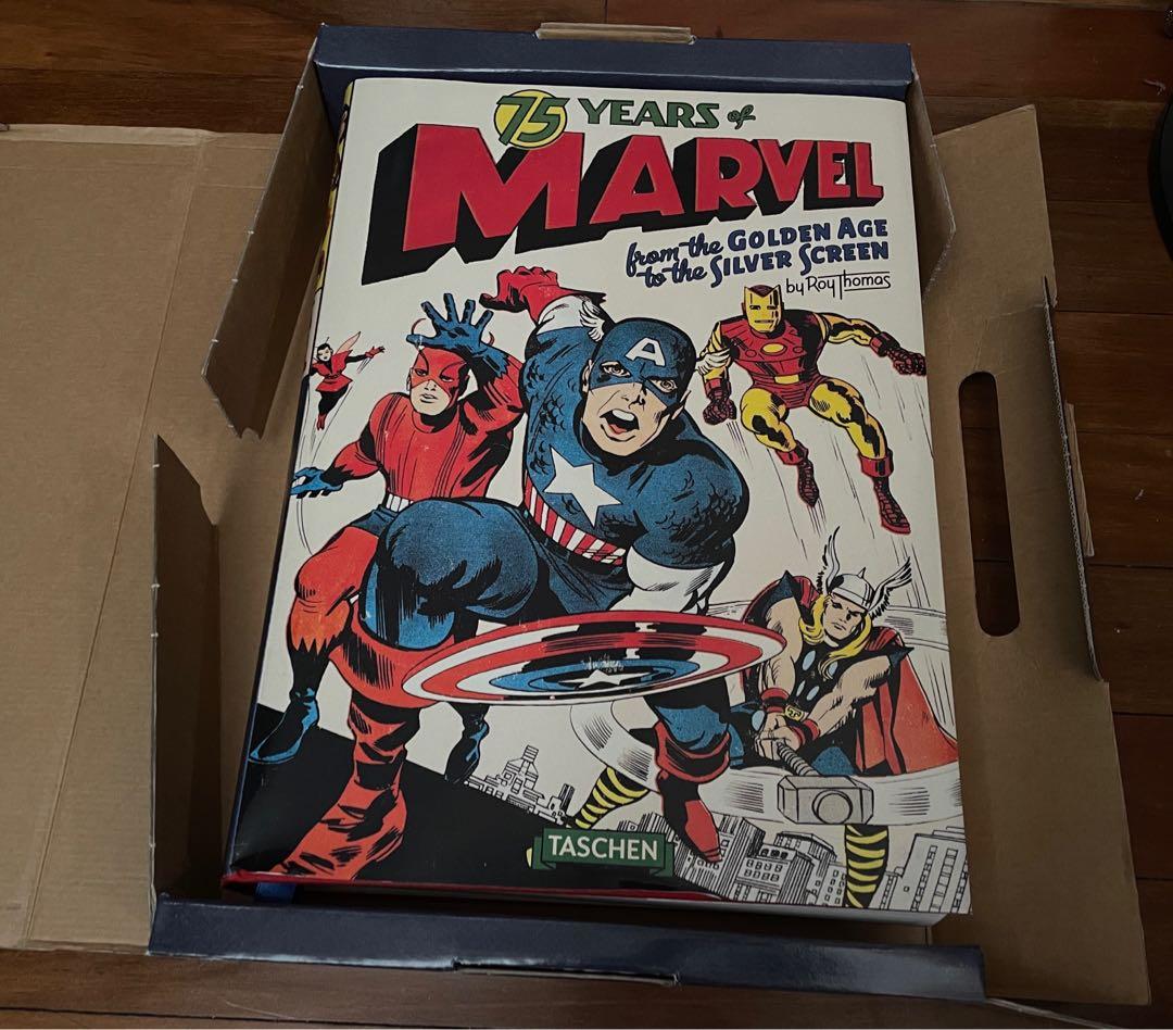 TASCHEN 75 Years of Marvel From the Golden Age to the Silver Screen HC ...