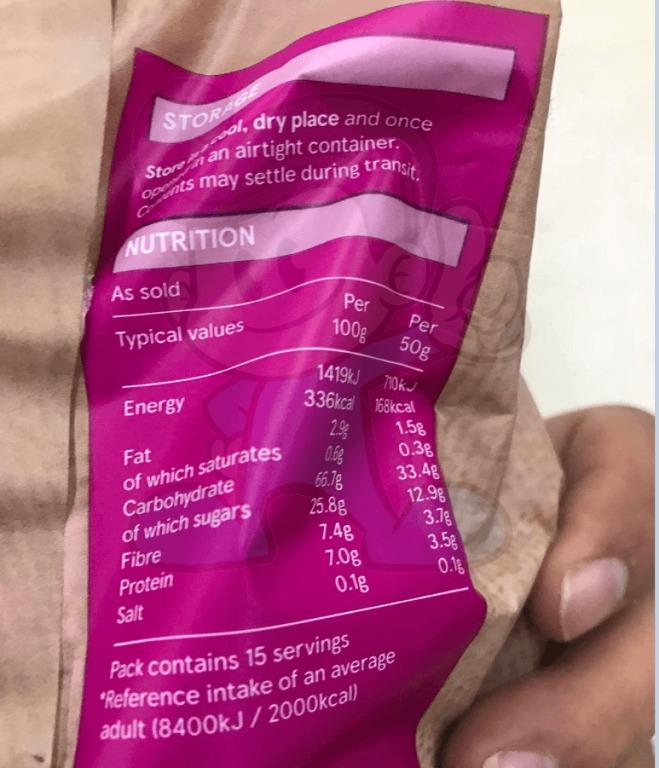 Tesco 50% Fruit Muesli 750g, Food & Drinks, Packaged & Instant Food on ...