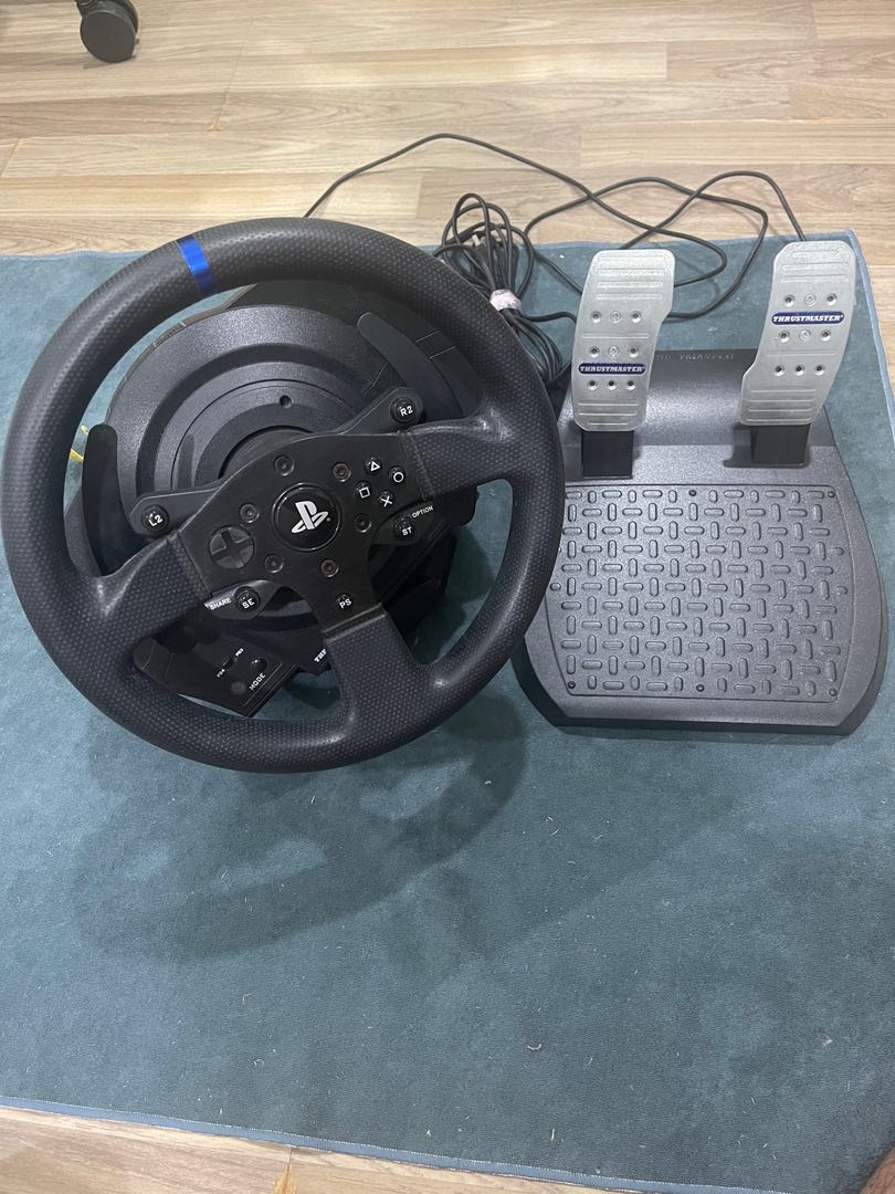 THRUSTMASTER T300 Racing Wheel, Video Gaming, Video Games, PlayStation ...