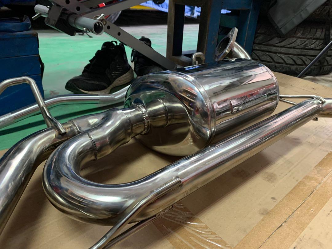 TM SQUARE muffler for SUZUKI SWIFT ZC31, Auto Accessories on Carousell