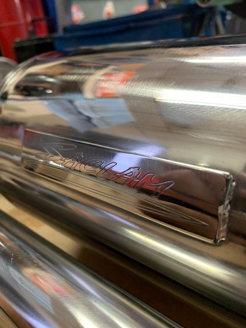 TM SQUARE muffler for SUZUKI SWIFT ZC31, Auto Accessories on Carousell