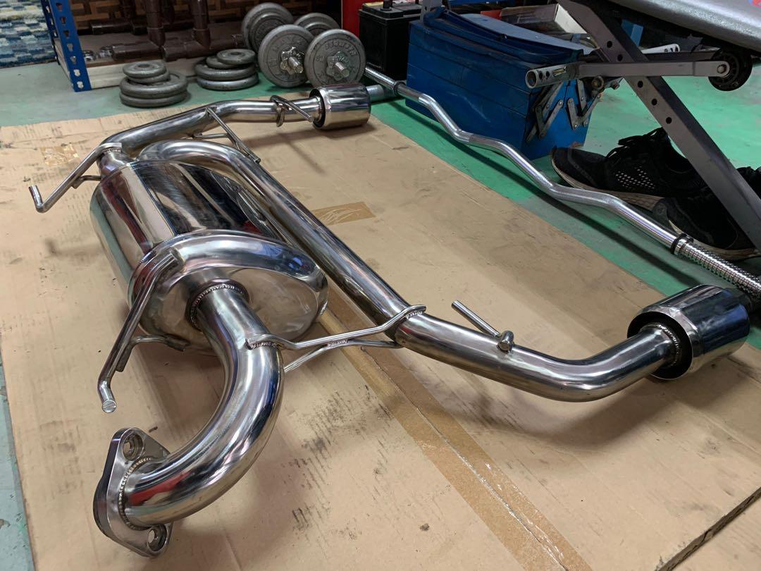 TM SQUARE muffler for SUZUKI SWIFT ZC31, Auto Accessories on Carousell