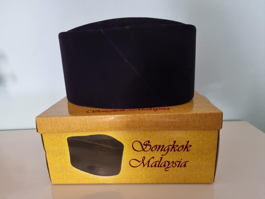 Traditional Malay Songkok, Men's Fashion, Muslim Wear, Accessories on ...