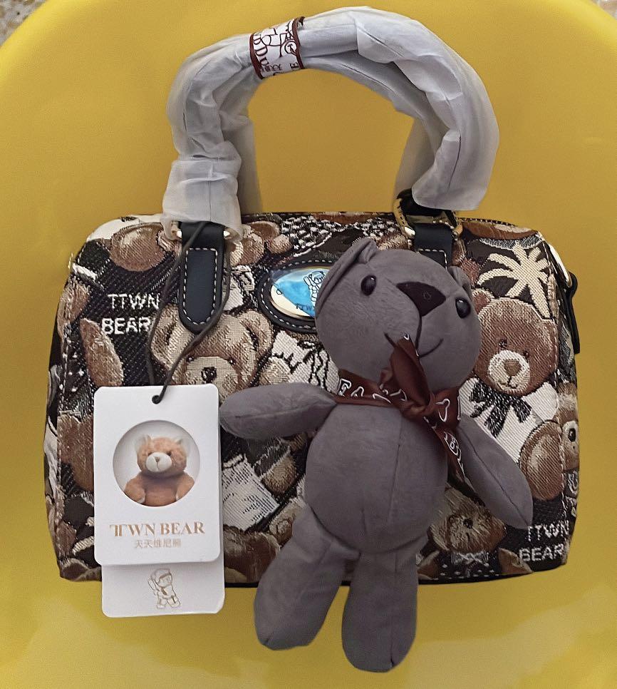 TTWN Bear bag, Women's Fashion, Bags & Wallets, Cross-body Bags on ...