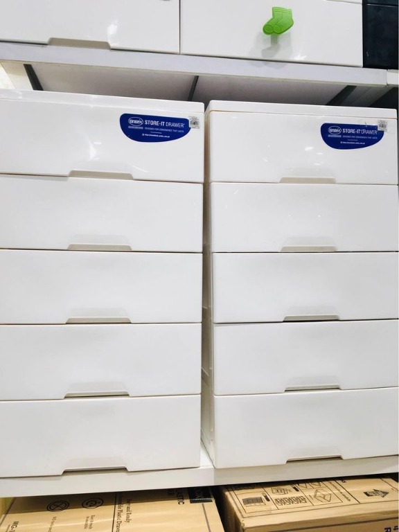 Uratex Drawers 5 layer/ 4 layer, Furniture & Home Living, Furniture ...