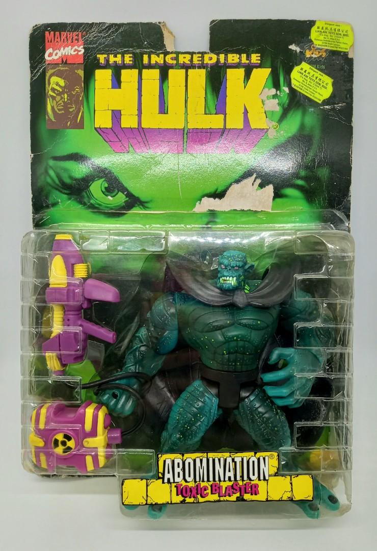 Vintage 1996 ABOMINATION With Toxic Blaster Action Figure, Hobbies ...