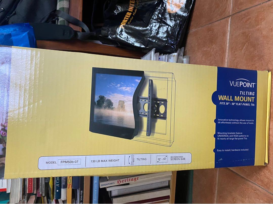 VuePoint Tilting Wall Mount, TV & Home Appliances, TV & Entertainment ...