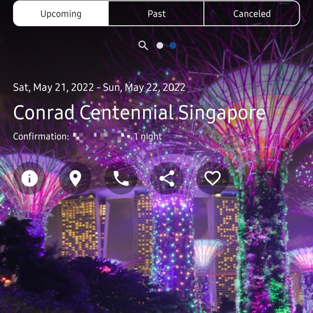 [Weekend] Conrad Centennial Singapore Hotel Staycation, Tickets ...
