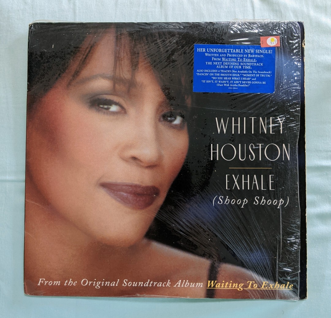 Whitney Houston Exhale (Shoop Shoop) 12" EP, Hobbies & Toys, Music ...