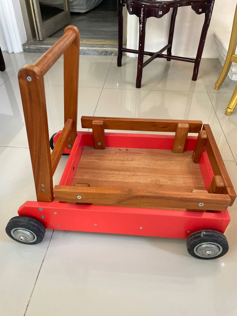 Wooden Walker wagon, Babies & Kids, Baby Nursery & Kids Furniture ...