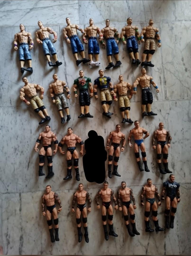 WWE Used Basic Figure Rock Stone Cold Triple H Cena Batista Orton ...