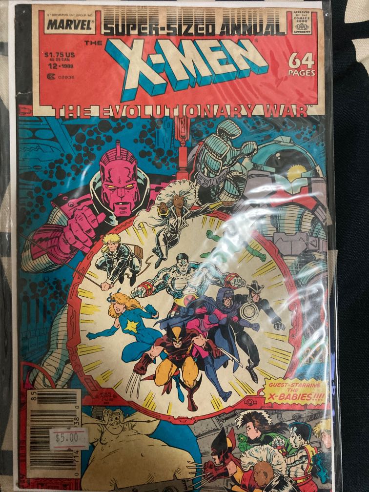 X-men the evolutionary war comic, Hobbies & Toys, Books & Magazines ...