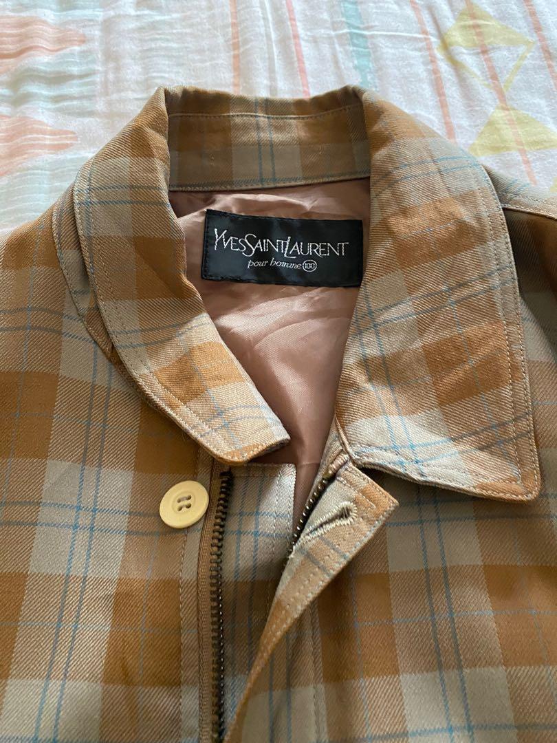 YSL Vintage Jacket, Men's Fashion, Coats, Jackets and Outerwear on ...