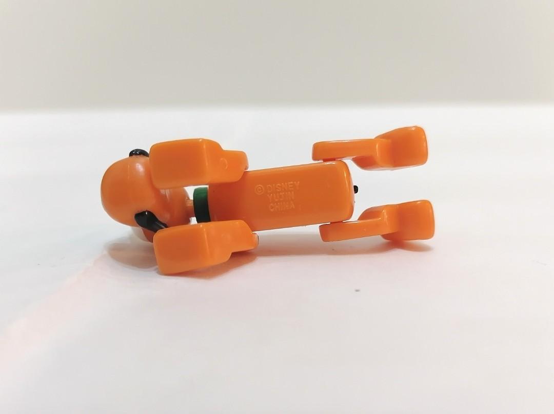 Yujin Disney Pluto Mini Kubrick / Gashapon Toy (2000) 迪士尼 布魯圖 扭蛋公仔 / 迷你 ...