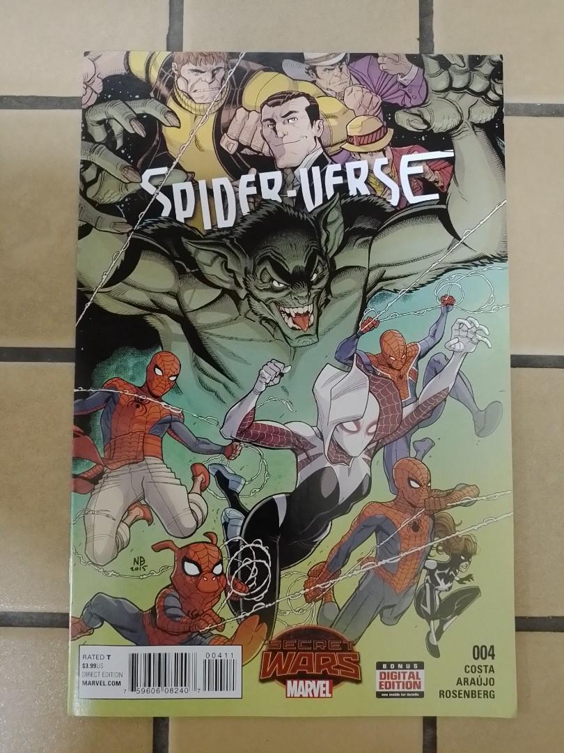 1st app Thor ( Earth-22191 ) Spider-Verse #4 ( Nick Bradshaw/Jim ...