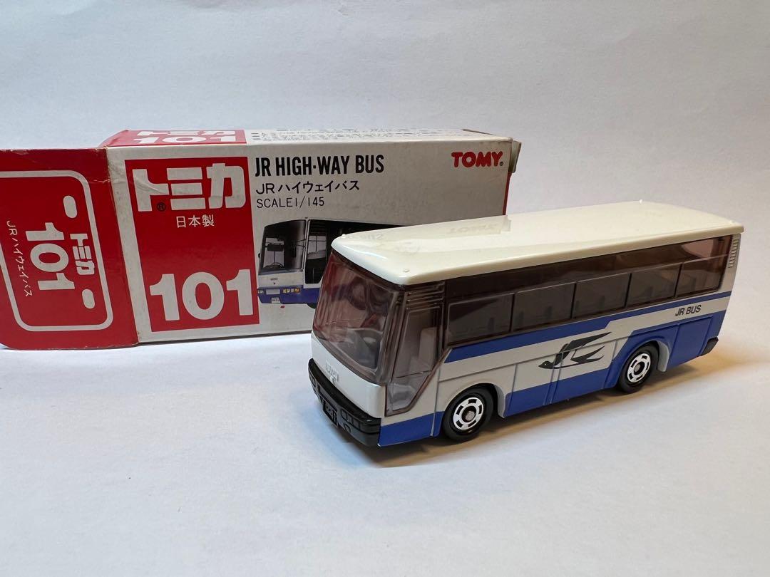 絕版日製 紅字 TOMY Tomica 101 JR Highway Bus, 興趣及遊戲, 玩具 & 遊戲類 - Carousell