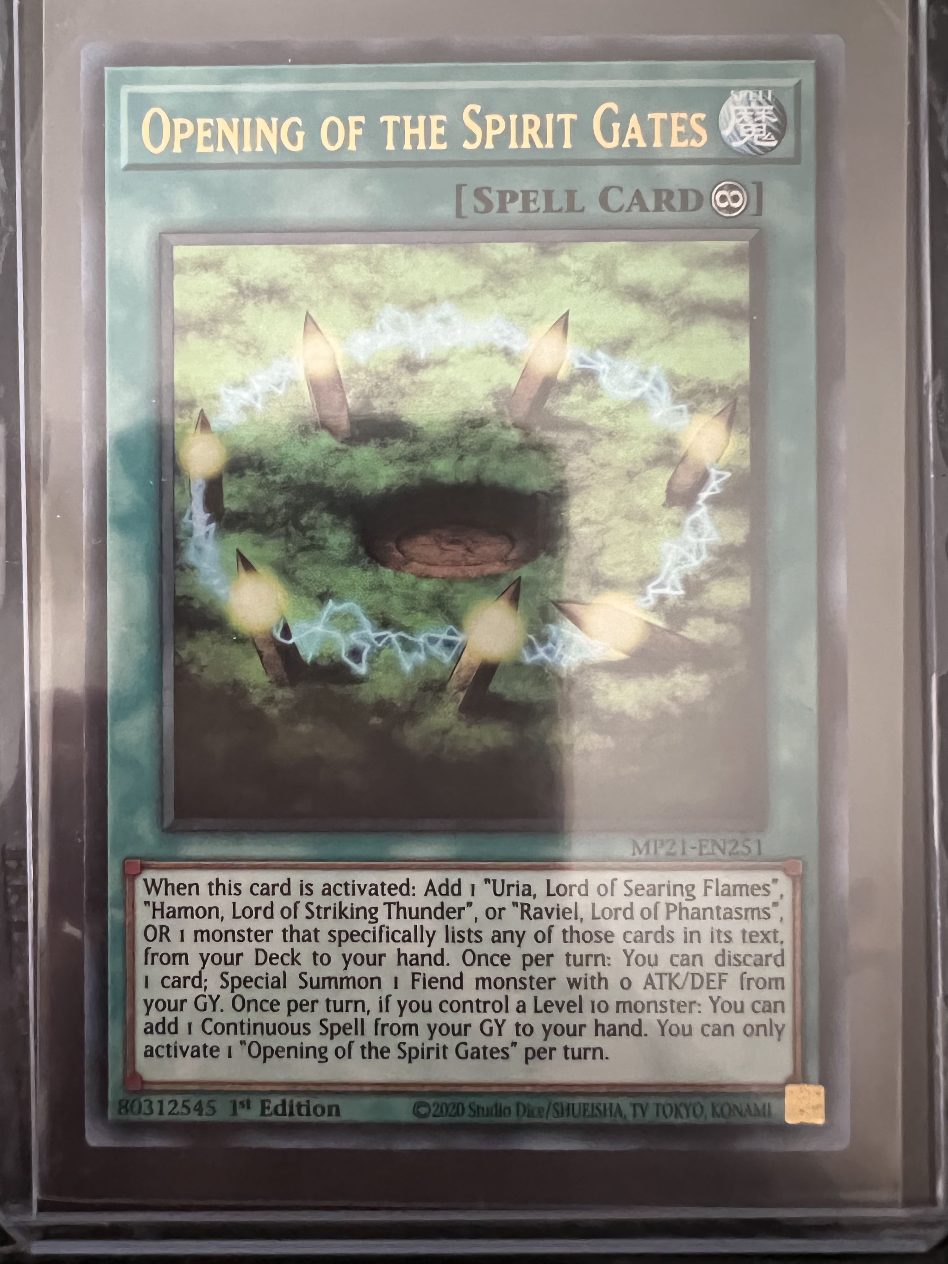 遊戲王 Yugioh: Opening Of The Spirit Gates MP21 Ultra 1st, 興趣及遊戲, 玩具 & 遊戲類 ...
