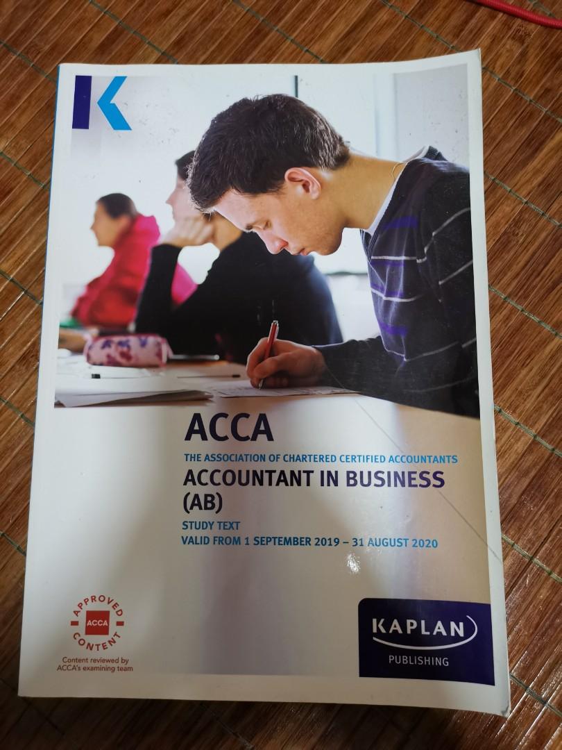 ACCA F1, F2, F3 Books, Hobbies & Toys, Books & Magazines, Assessment ...