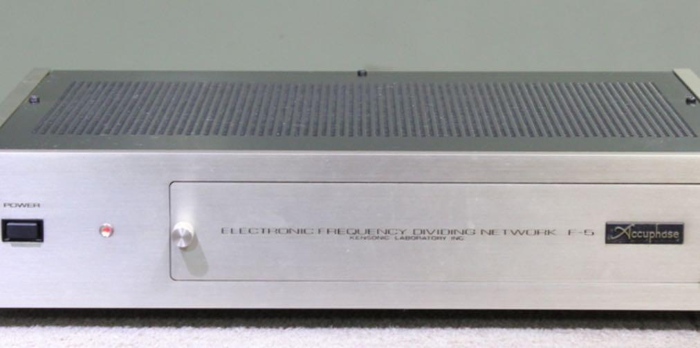 Accuphase F-5 electronic crossover, Audio, Other Audio Equipment on ...