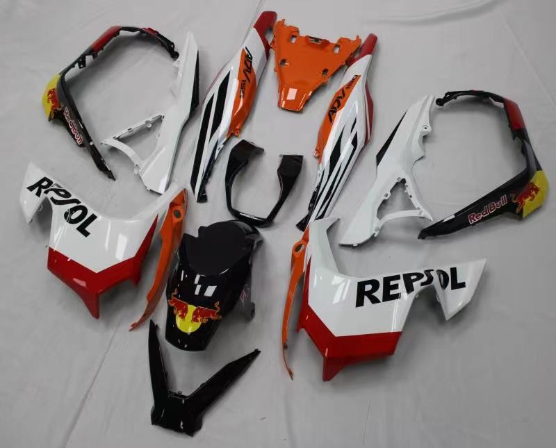 ADV150 fairing cover set coverset REPSOL ADV 150 Honda, Motorcycles ...