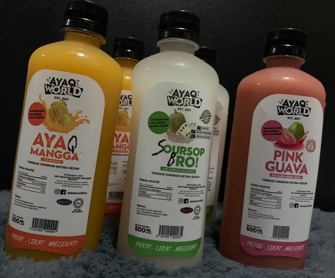 AYAQ WORLD Famous Juices, Food & Drinks, Beverages on Carousell