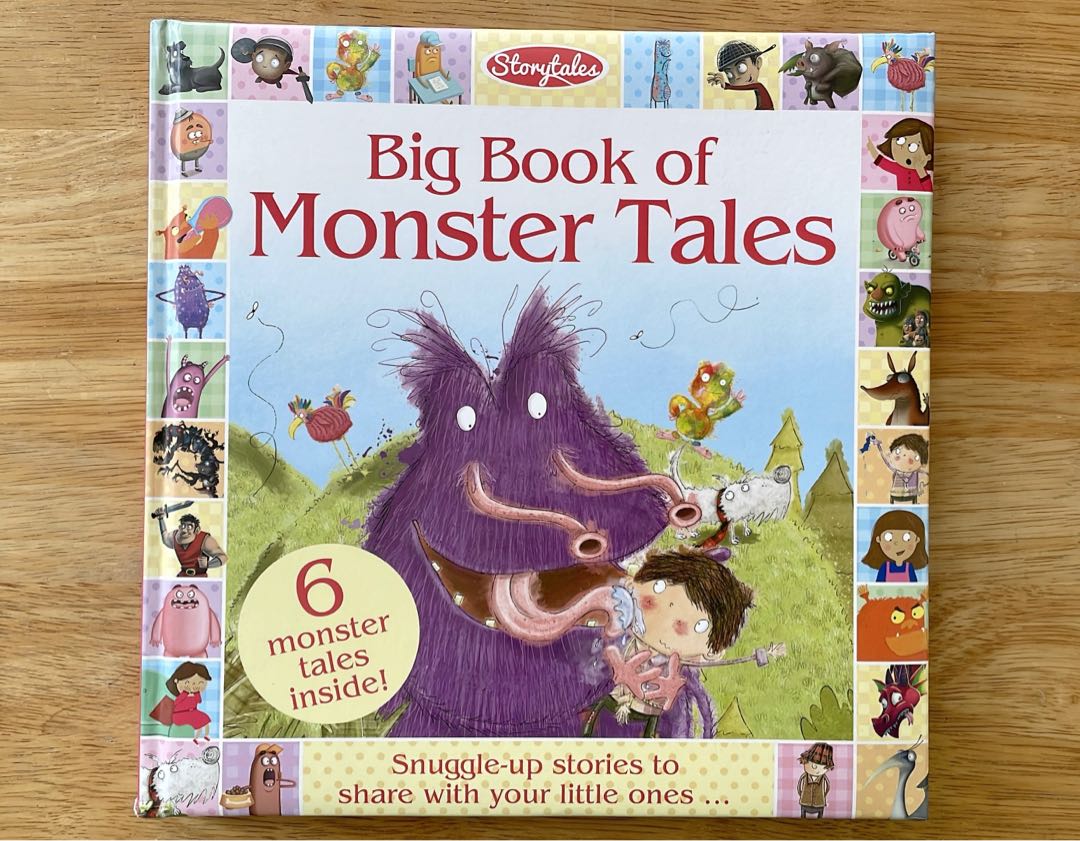 Big book of Monster Tales, 興趣及遊戲, 書本 & 文具, 小說及非小說 - Carousell