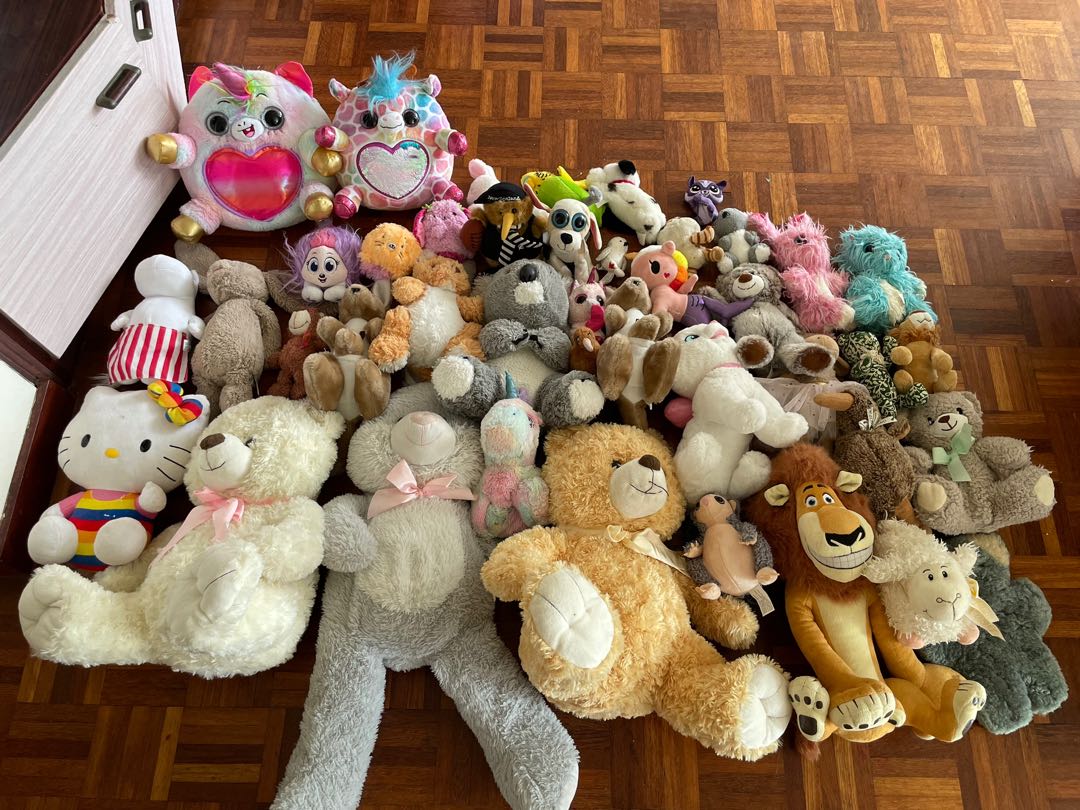 Big collection of Soft Toys & Plushies, Hobbies & Toys, Toys & Games on ...