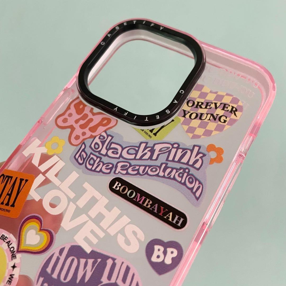 BN iPhone 13 Pro phone case casing protector pink blackpink kpop idol ...
