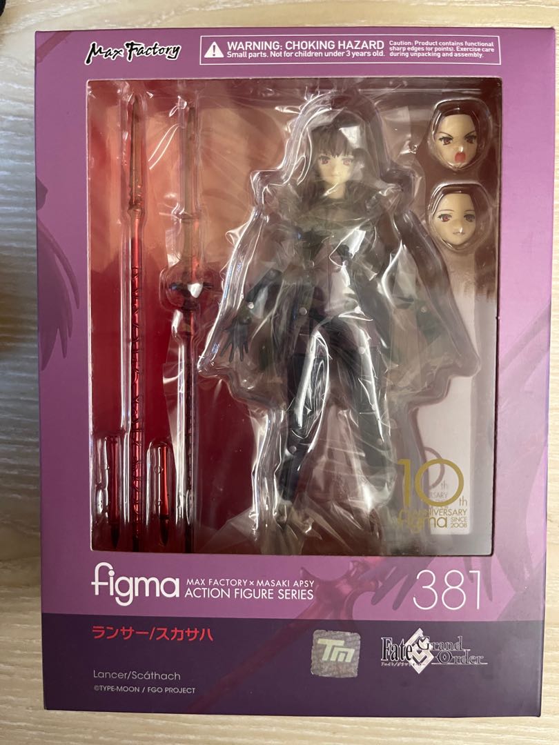 BNIB Figma - Fate/Grand Order Lancer Scathach Figma 381, Hobbies & Toys ...