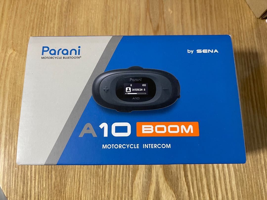 BNIB Parani A10 Boom Bluetooth, Motorcycles, Motorcycle Accessories on ...