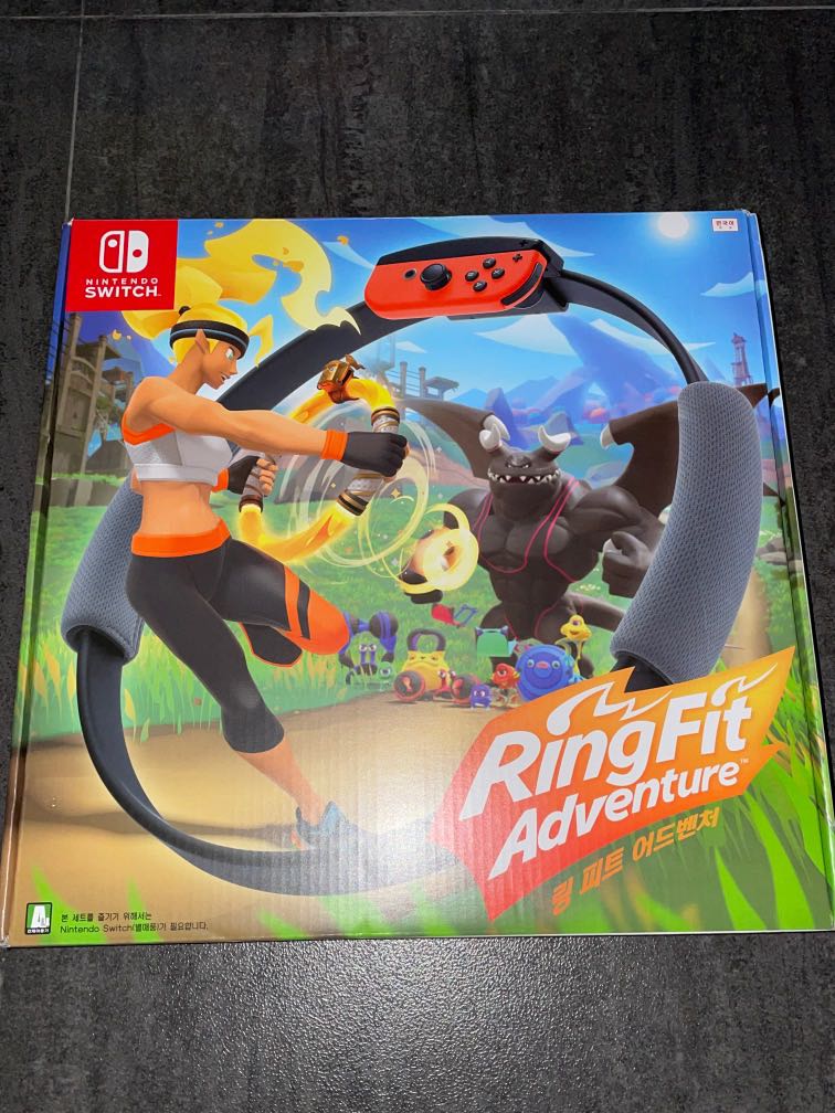 Brand New Switch Ring Fit, Video Gaming, Video Games, Nintendo on Carousell
