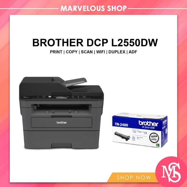 Brother DCP-L2550DW Laser Printer / L2550 / 2550, Computers & Tech ...