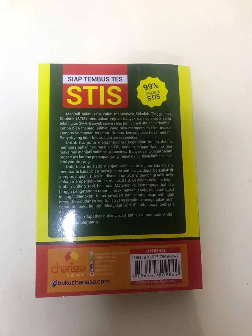buku siap tembus STIS 2020-2021, Buku & Alat Tulis, Buku di Carousell