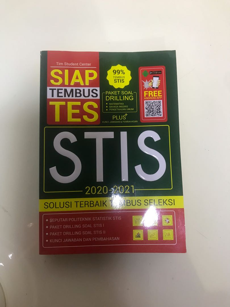 buku siap tembus STIS 2020-2021, Buku & Alat Tulis, Buku di Carousell