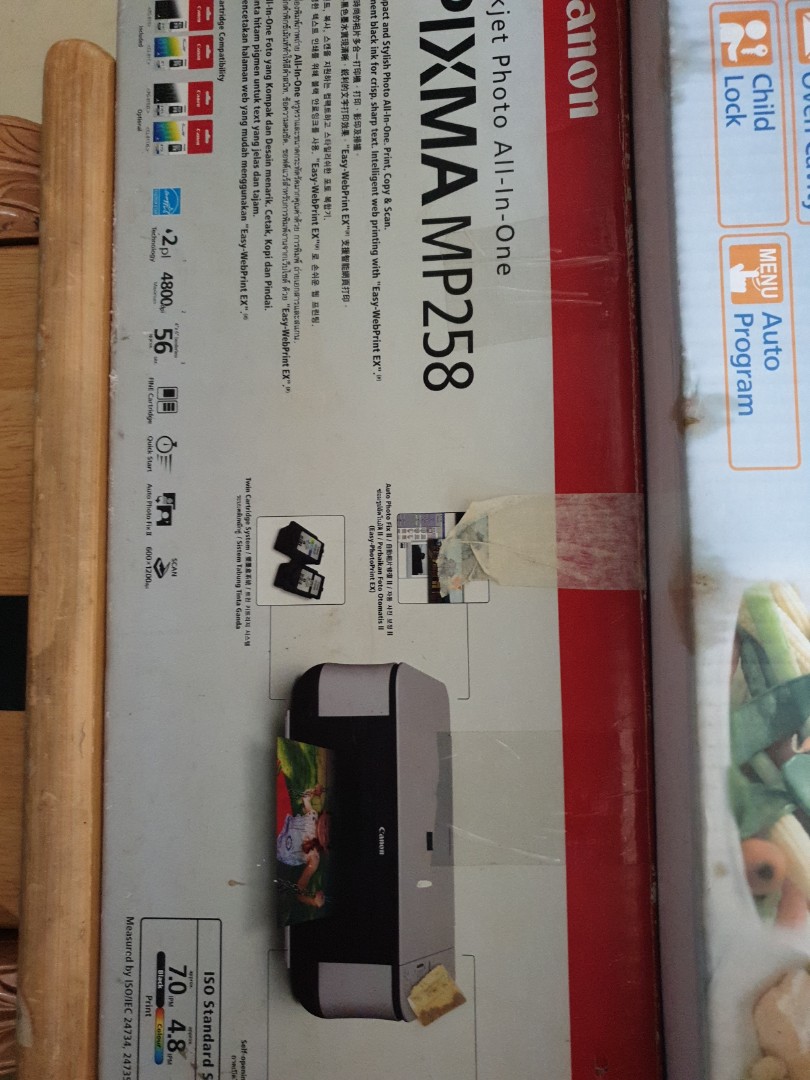 Canon Pixma MP258 in Good Conditio, Computers & Tech, Printers ...