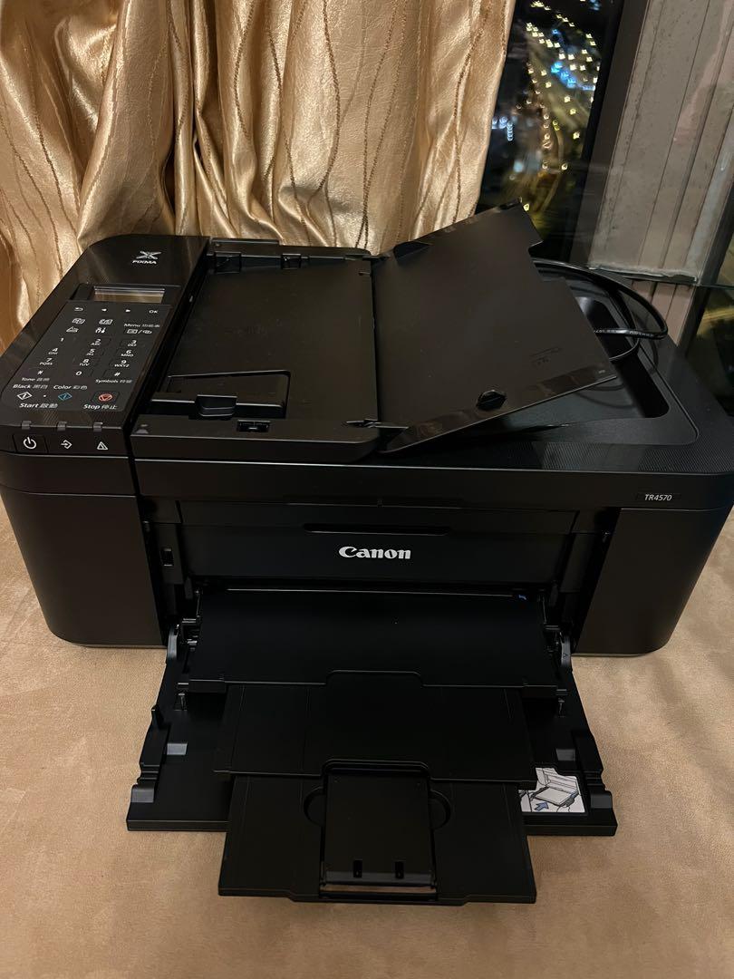 Canon Pixma TR4570 Printer打印機, 電腦＆科技, 打印機及影印機 - Carousell