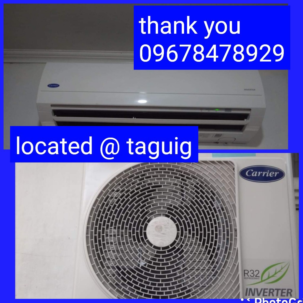 Carrier alpha serries split type inverter aircon with Free installation ...