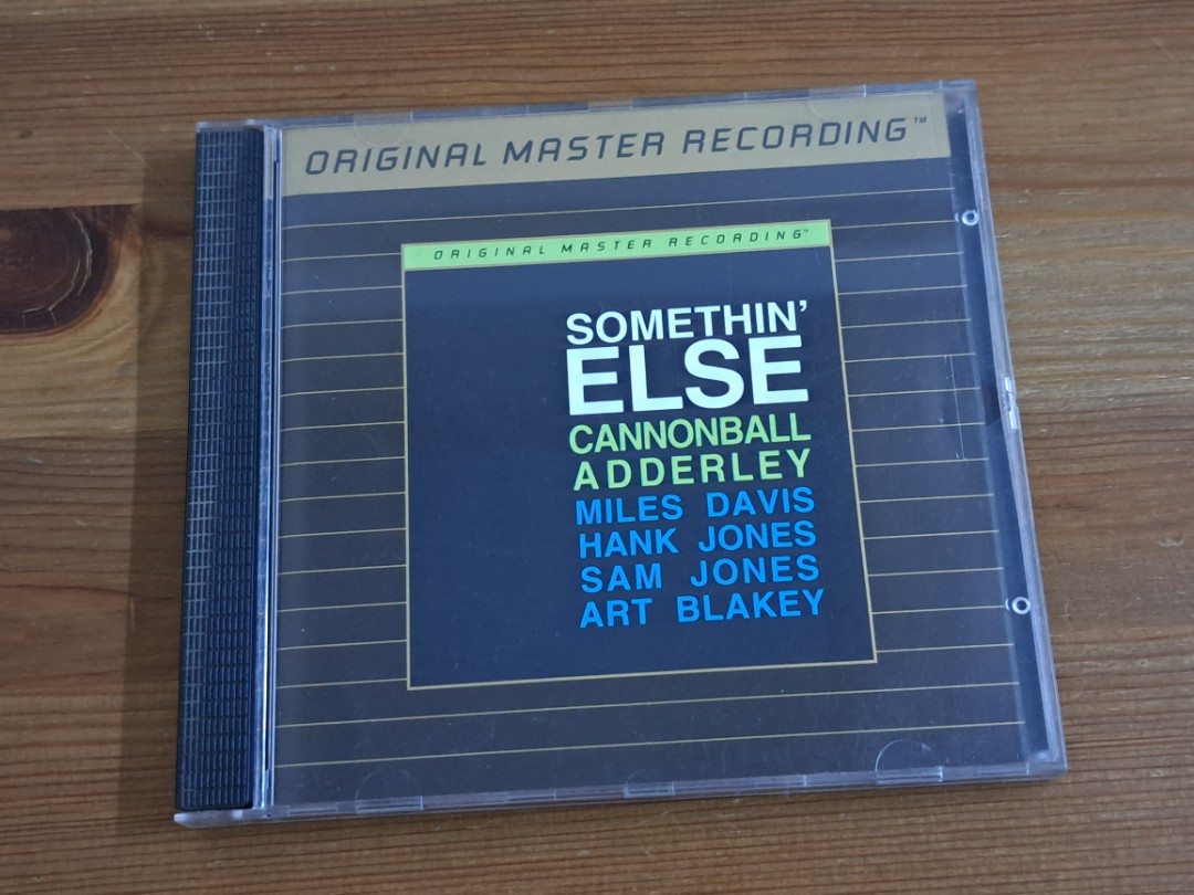 CD Cannonball Adderley Somethin' Else 24K 金碟 MFSL Original Master ...