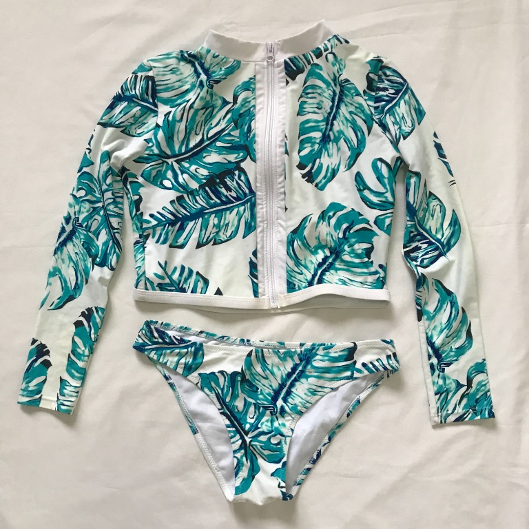 COCO CABANA RASHGAURD SET, Women's Fashion, Swimwear, Rash guard on ...