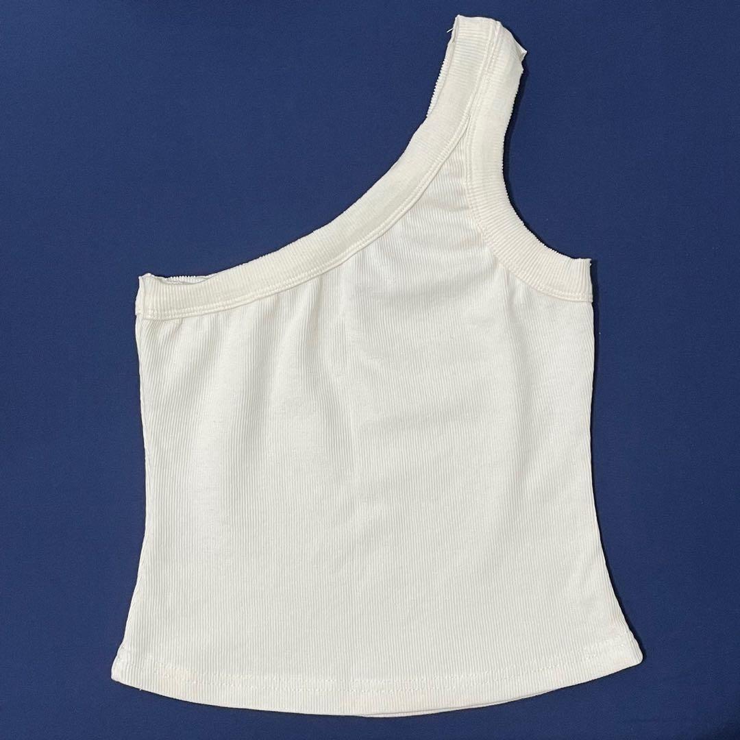 CoQo Studio One Shoulder Top, Women's Fashion, Tops, Sleeveless on ...