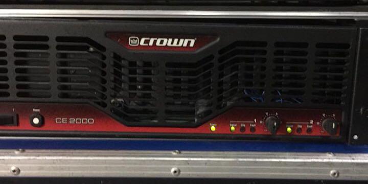 Crown CE2000 Power Amplifier, Audio, Soundbars, Speakers & Amplifiers ...