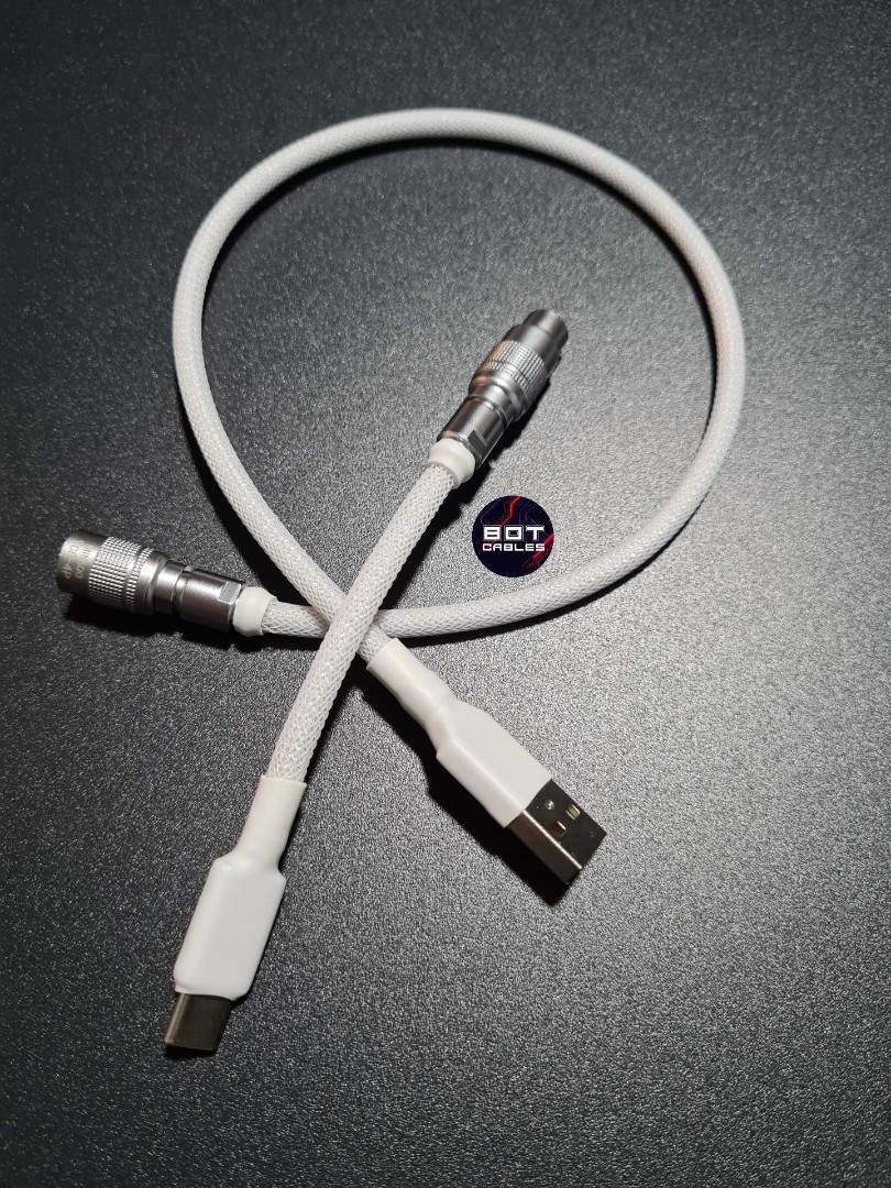 Custom straight aviator yc8 cable, Computers & Tech, Parts ...