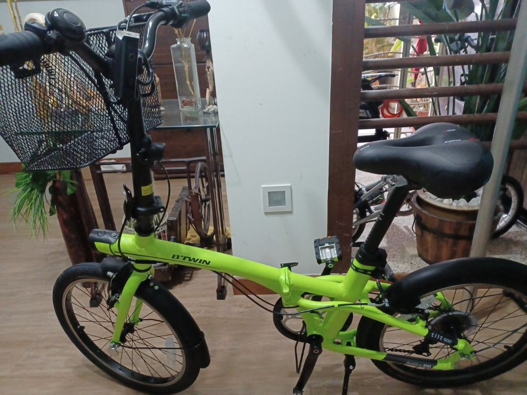 Decathlon Tilt 500 foldable bike (7speed), Sports Equipment, Bicycles ...