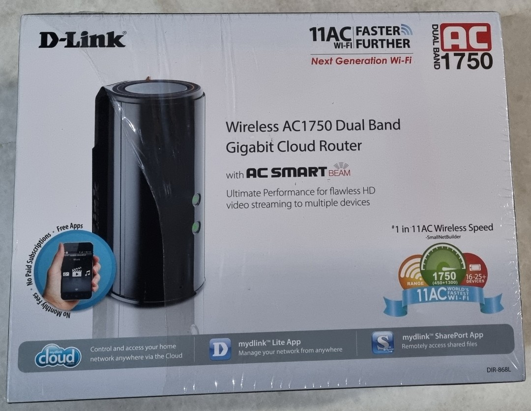 D-Link Wireless Router AC1750, Computers & Tech, Parts & Accessories ...