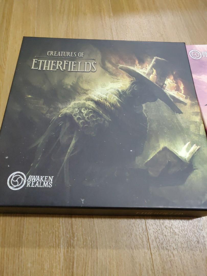 Etherfields + creature of etherfields +5th player expansion + stretch goals+ thorn knight ...