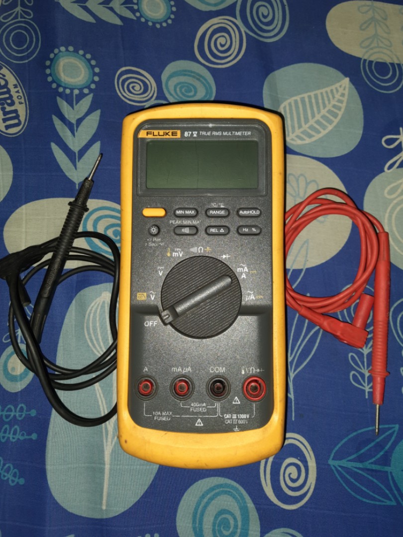 Fluke 87v true rms multimeter, Commercial & Industrial, Construction ...