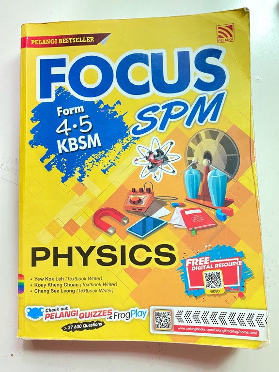 Focus SPM buku rujukan fizik, reference book physics, Hobbies & Toys ...
