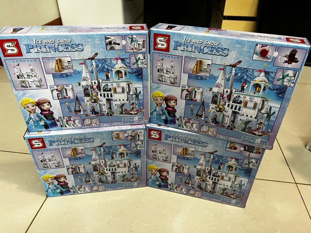 Frozen themed building blocks, Hobbies & Toys, Toys & Games on Carousell